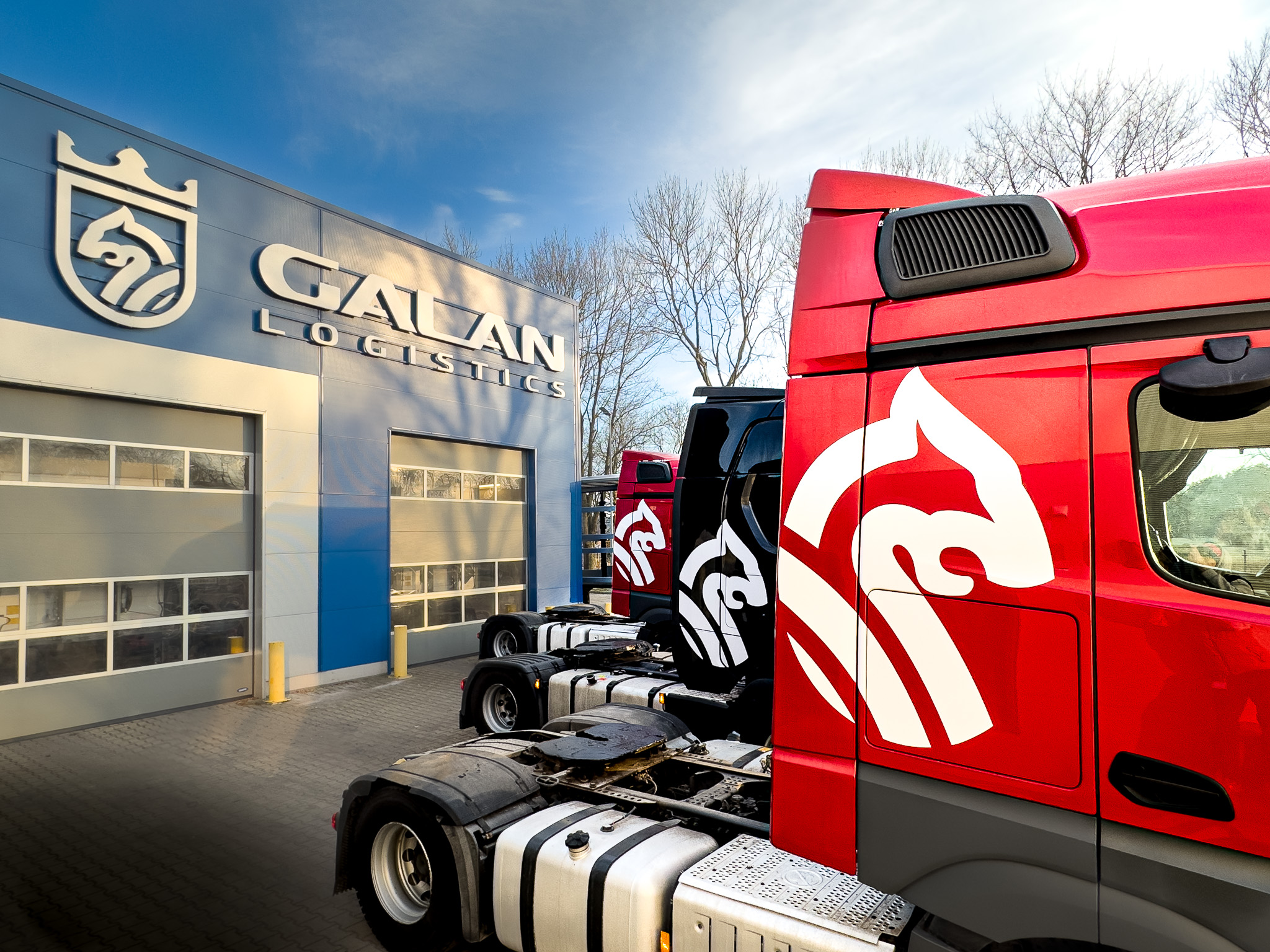 Galan Logistics: Nowe ciągniki już gotowe do trasy💪 - Galan Logistics